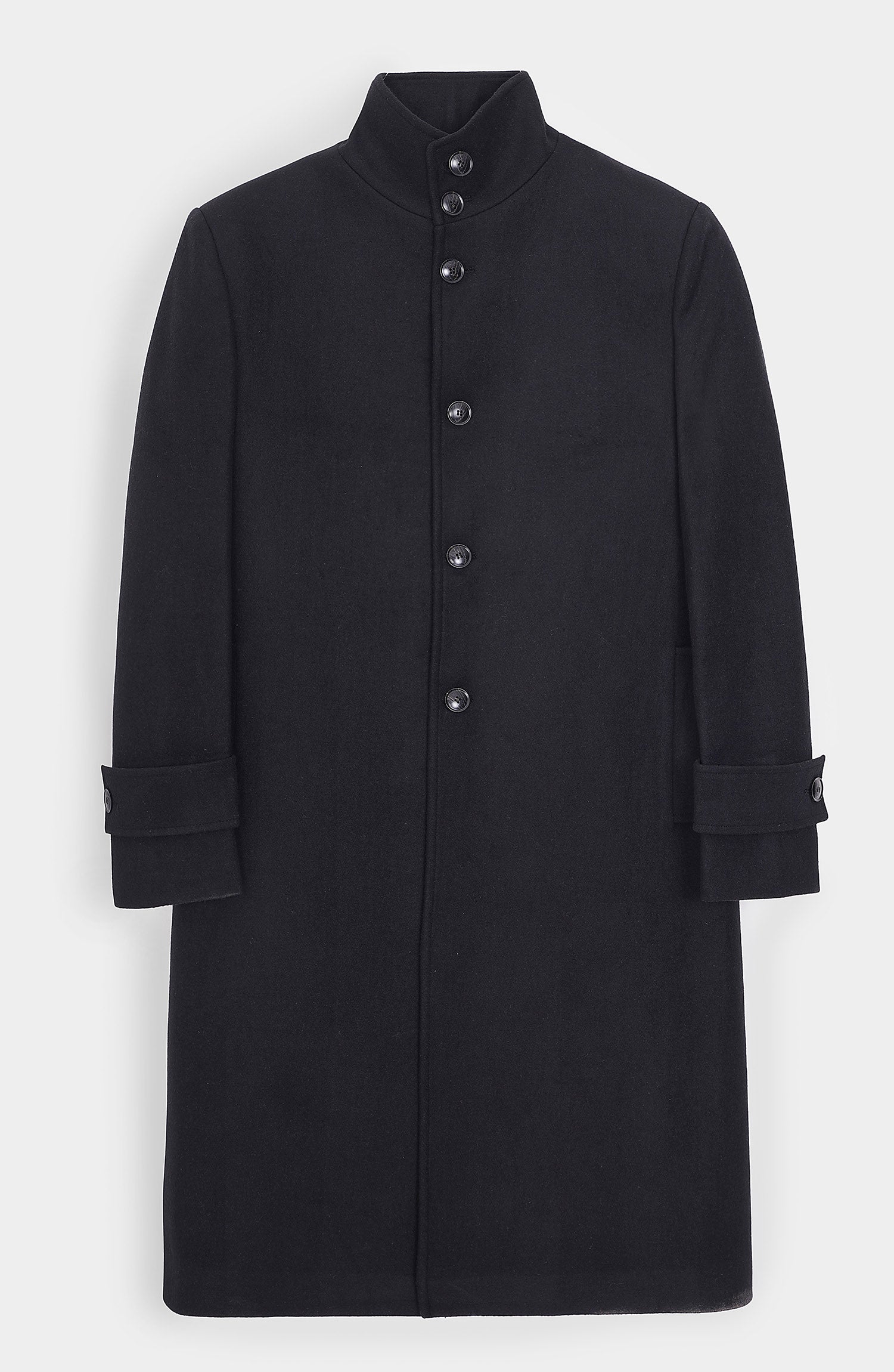 Basic Long Coat - SMC711425 – Sefam Pvt. Ltd.